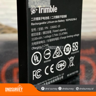 Battery Trimble TDC 100 | DND Survey Bandung