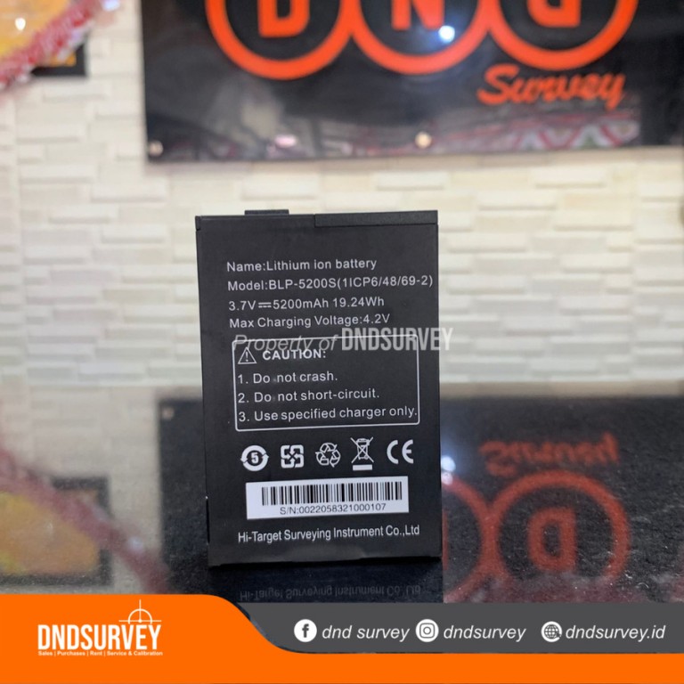 Battery BLP-5200S Hi-Target - DND Survey