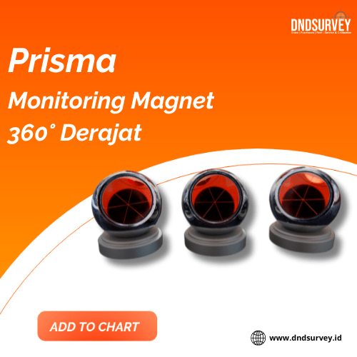 Jual Prisma Monitoring Magnet 360 Derajat Total Station | DND Survey